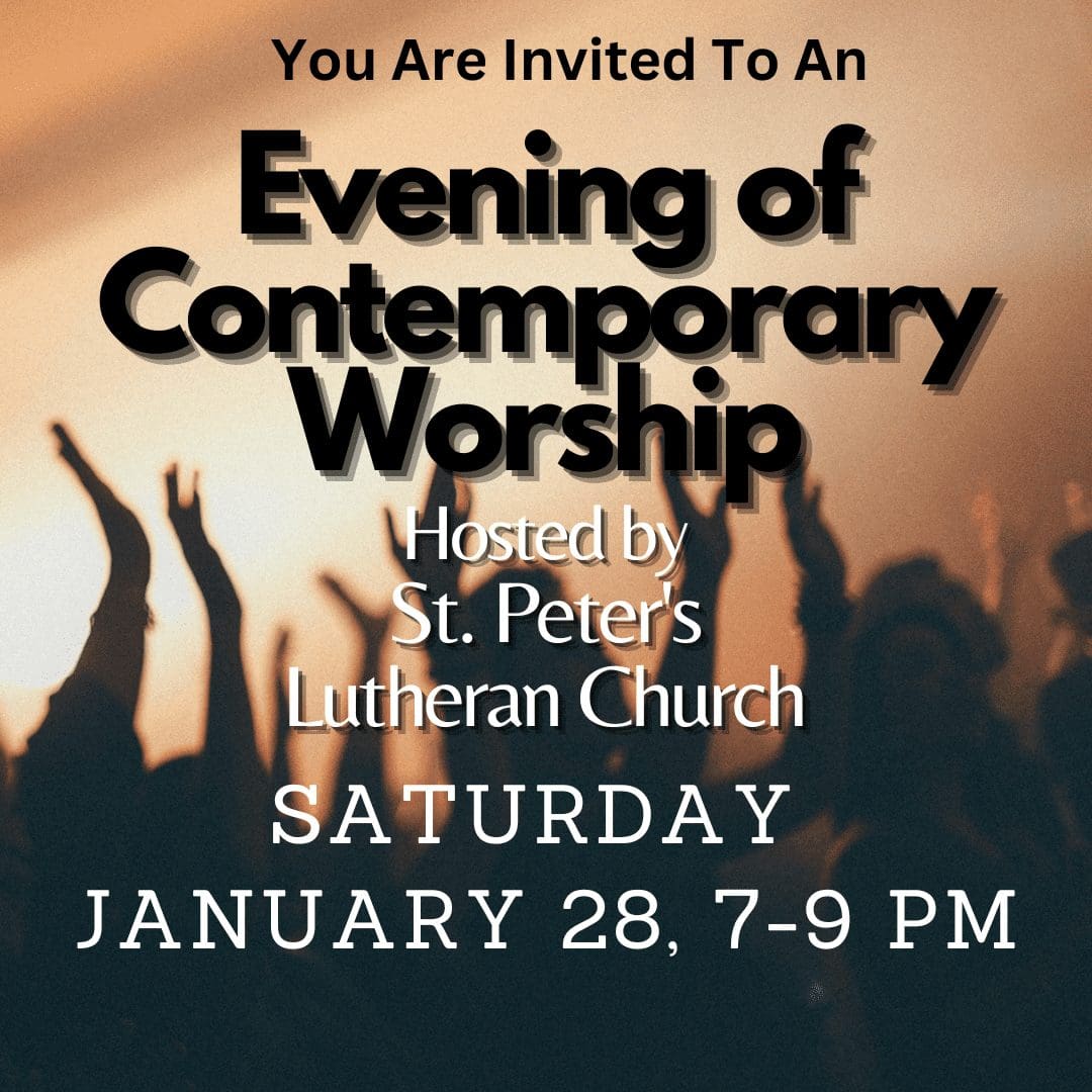 An Evening of Contemporary Worship | St Peter's Lutheran Church